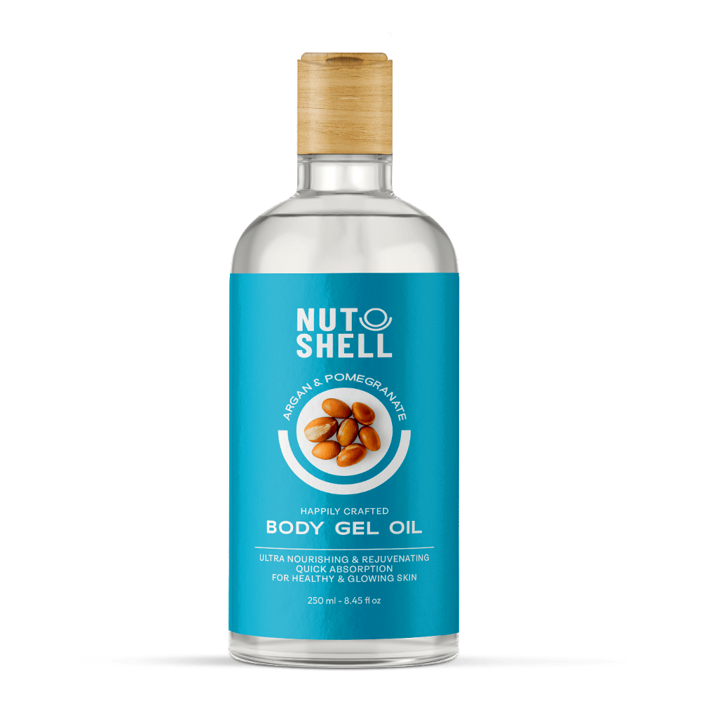 Argan & Pomegranate - Body Gel Oil – Nutshell