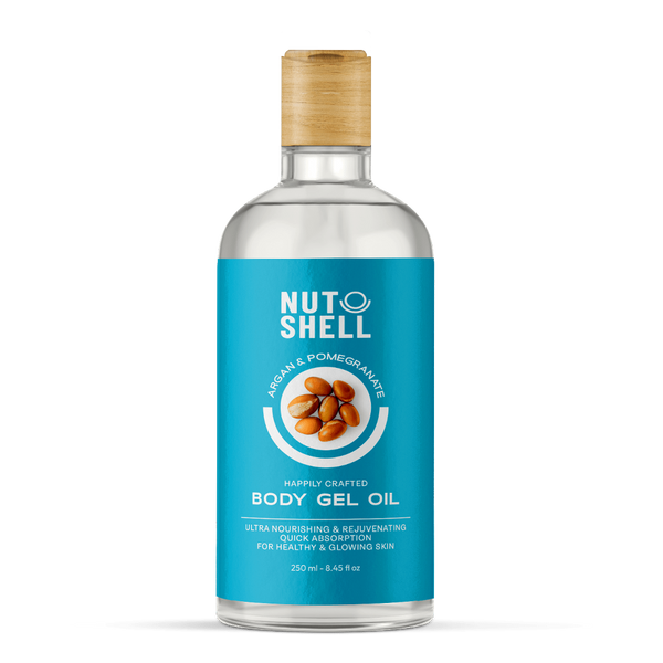 Argan & Pomegranate - Body Gel Oil – Nutshell