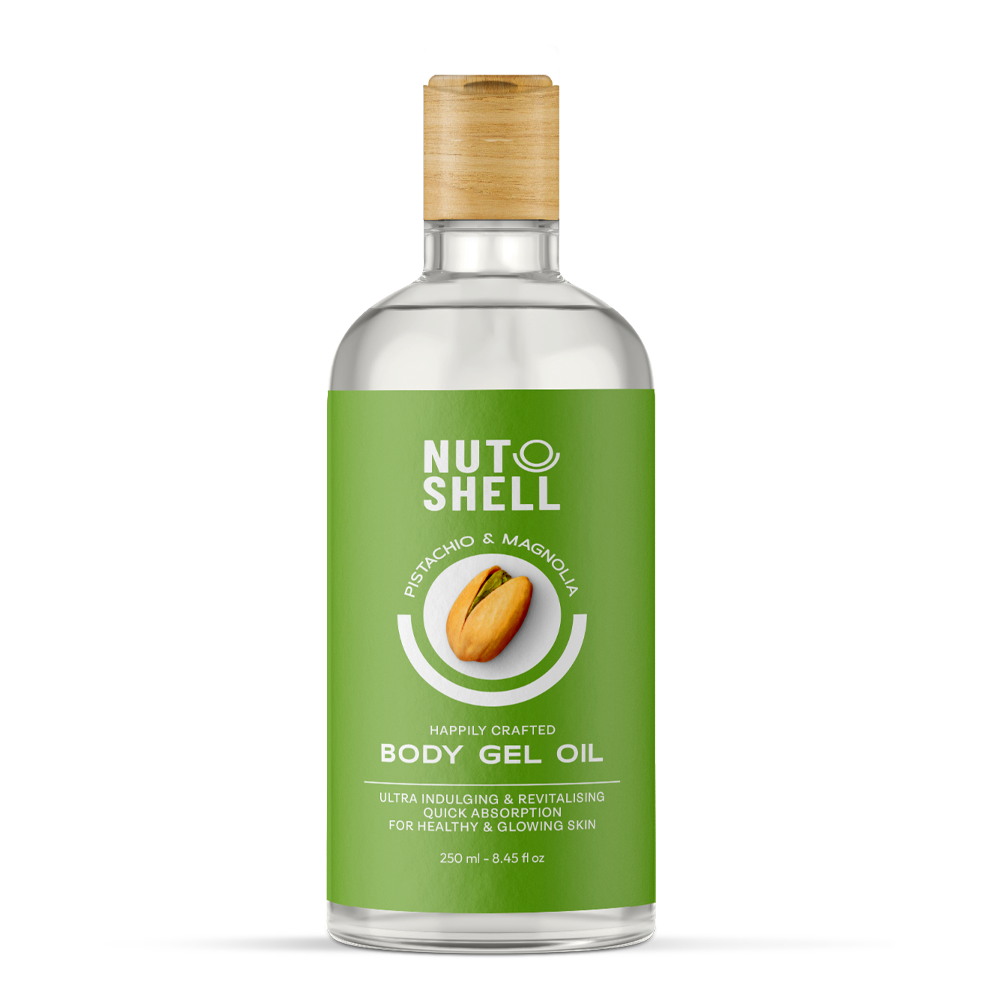 Pistachio & Magnolia - Body Gel Oil – Nutshell